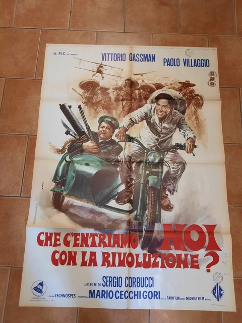 CHE C'ENTRIAMO NOI CON LA RIVOLUZIONE? Villaggio Gassman Manifesto 2f ...