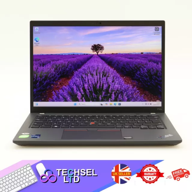 LENOVO THINKPAD P14S Gen3 Laptop i7-1260P 16GB RAM 512GB Nvidia T550 ...