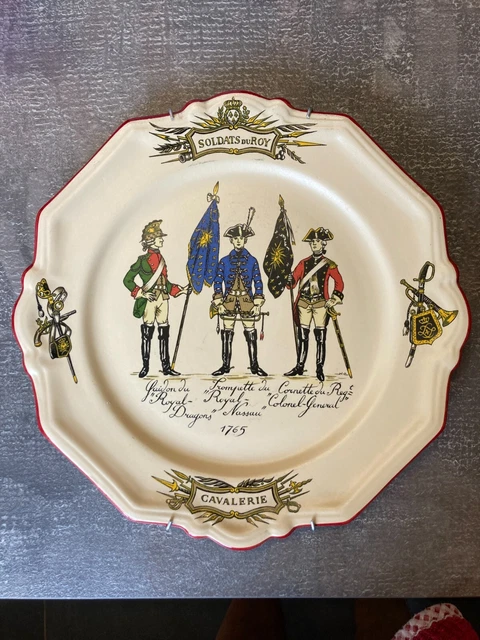 CHASSAGNAC ST CLEMENT cavalerie 1765 Soldats du Roy Royal-Nassau Royal ...