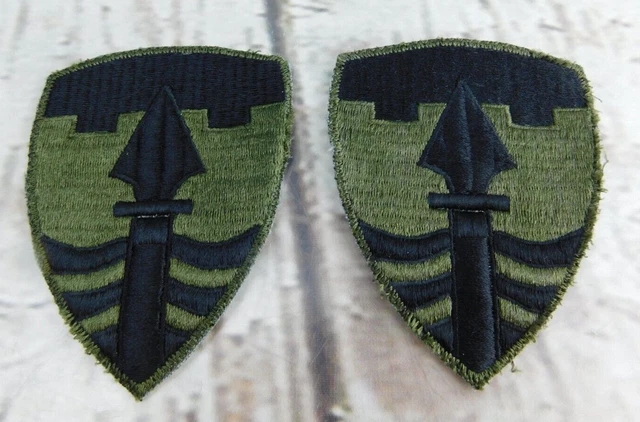 US ARMY 43RD Military Police MP Brigade Army ACU Combat Uniform Patch 1 ...