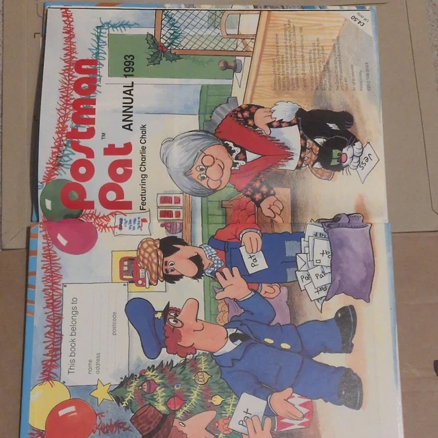 POSTMAN PAT 1993 Annual Hardback Book £4.89 - PicClick UK