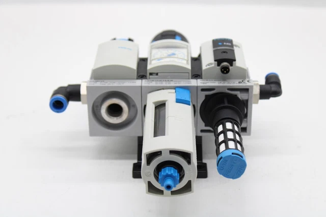 Festo Ms4 Em1 1 4 Valve With Ms4 Lfr 1 4 D7 E R M As And Ms4 Ee 1 4