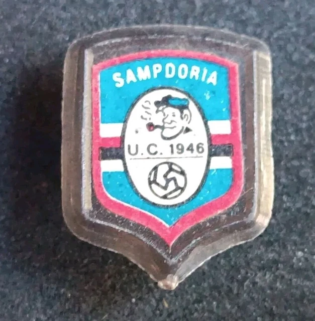 SPILLA PINS DISTINTIVO Stemma Simbolo Badge Logo Crest Club Sampdoria ...