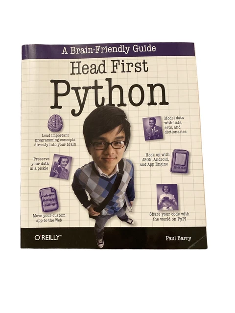 HEAD FIRST PYTHON: A Brain-Friendly Guide, Barry, Paul, 9781449382674 ...