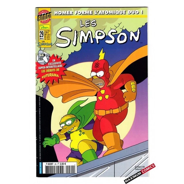SIMPSON (LES) (MAGAZINE) N° 29 - Comics Dino - Bongo EUR 5,90 - PicClick FR