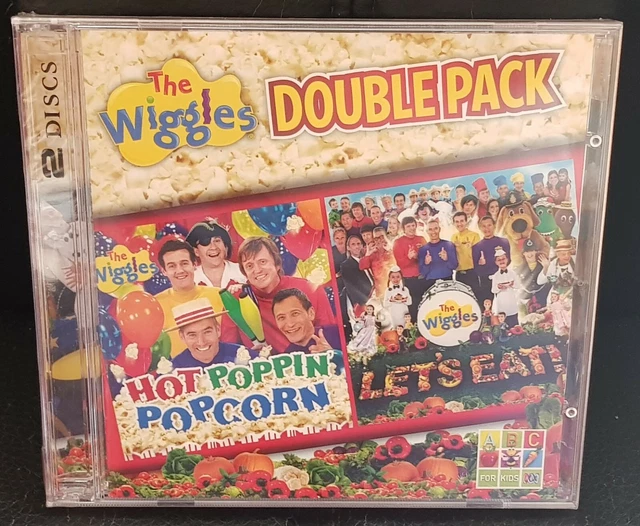 THE WIGGLES - Hot Poppin' Popcorn (DVD, 2004) Anthony Murray Jeff Sam ...