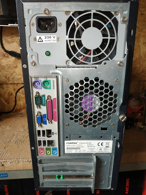 COMPAQ PRESARIO SR1000 s754 AMD Athlon 64 3200+ Asus K8S-LA 512MB RAM ...