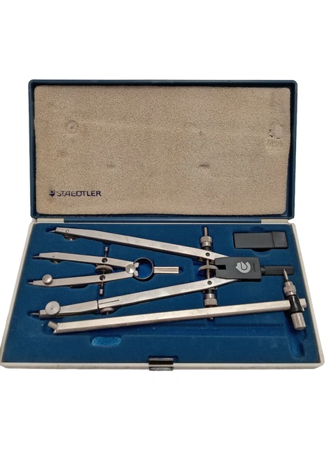 STAEDTLER MARS COMPASS Set Precision Geometry Technical Drawing ...
