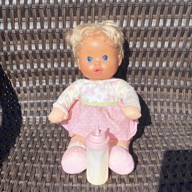 VINTAGE 1979 14& IDEAL MY BOTTLE BABY PLUSH DOLL w/PULL STRING EUR 13 ...