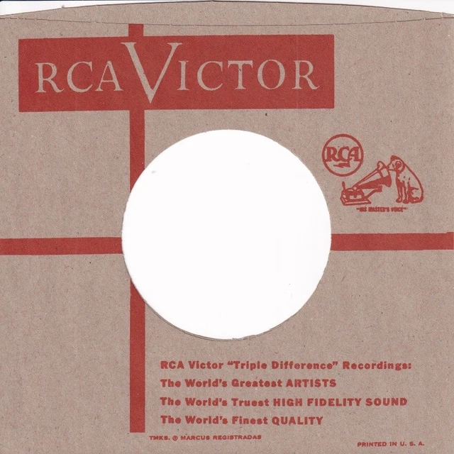 RCA VICTOR BIGBOPPA Reproduction Company Record Sleeves (20 Pack) £9.49 ...