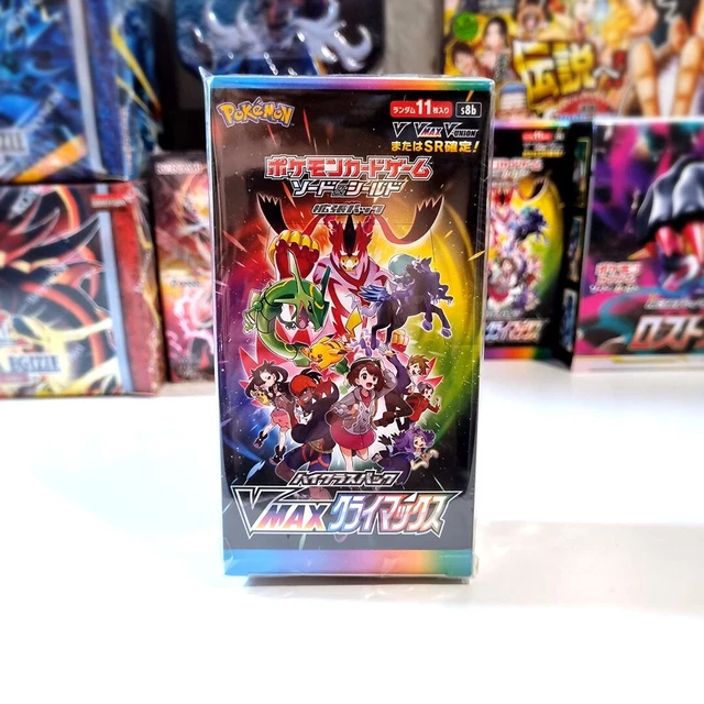 POKEMON - PACK VMAX Climax Box -10 Buste - JAP EUR 159,00 - PicClick IT