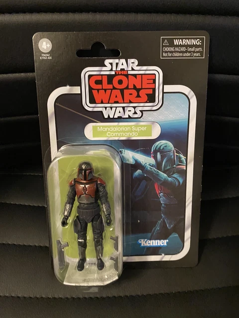 STAR WARS VINTAGE Collection Mandalorian Super Commando VC243 Figure ...