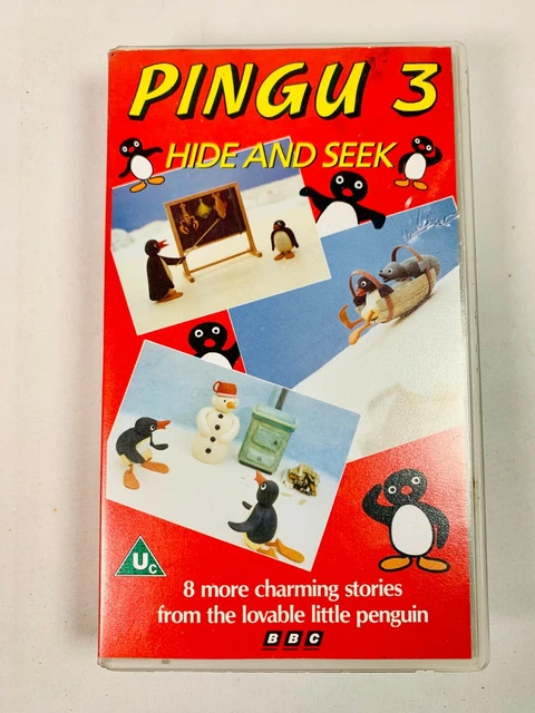 PINGU 3 - Hide & Seek Vhs Video Tape EUR 13,76 - PicClick FR