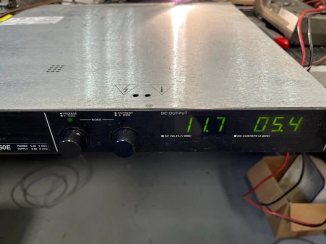 SORTIE D'ALIMENTATION SORENSEN Dcs20-60E M9C 0-20V 0-60A En 115/230V ...