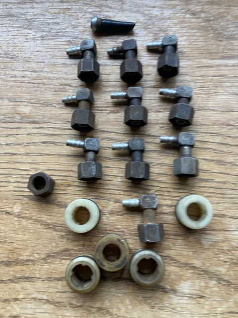 TRIUMPH PI LUCAS Fuel Injection, Injector Pipe Ends Set Tr5 Tr6 2.5Pi £ ...
