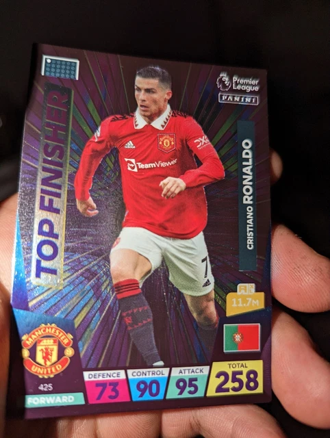 CRISTIANO RONALDO TOP Finisher Card - Panini Adrenalyn XL 2022/23 Pack ...