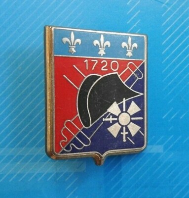 #2558# MILITARY BADGE 4 ° ra/metal badge of 4 ° artillery regiment £8. ...