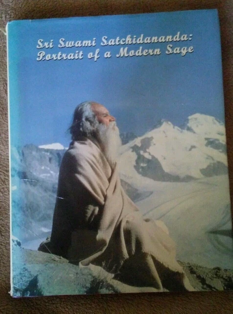 WOODSTOCK GURU SIGNED BOOK INDIA YOGA Swami Satchidananda Saraswati ...