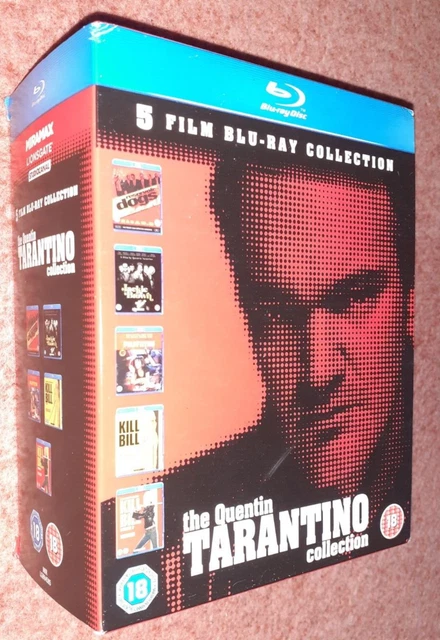QUENTIN TARANTINO MOVIE Film Collection Blu-ray Boxset (2011) Harvey ...