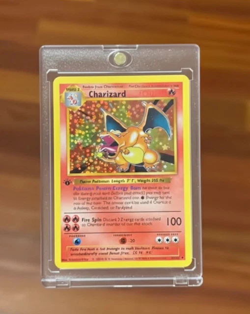 CHARIZARD STAGE 2 Pokémon Pocket Card Holo rare Full Art Custom—READ ...