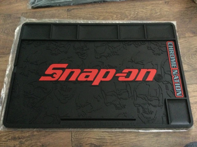 SNAP-ON BENCH TOP Utility Rubber Mat. Rare Skull Design. New. £120.00 ...