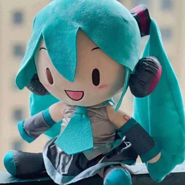 32CM KIDS GIFT Anime Hatsune Miku Plush Toy Kawaii Miku Soft Stuffed ...