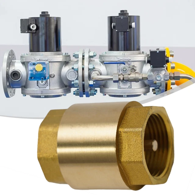 CLAPET ANTI-RETOUR À ressort en laiton DN20 34 NPT performances d ...