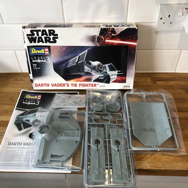 REVELL STAR WARS Model DIY Kit Darth Vader's Tie Fighter 06780 1:57 ...