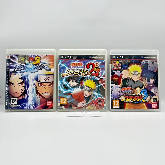 NARUTO SHIPPUDEN ULTIMATE Ninja Storm 1+2+3 BUNDLE PS3 Italiano ...