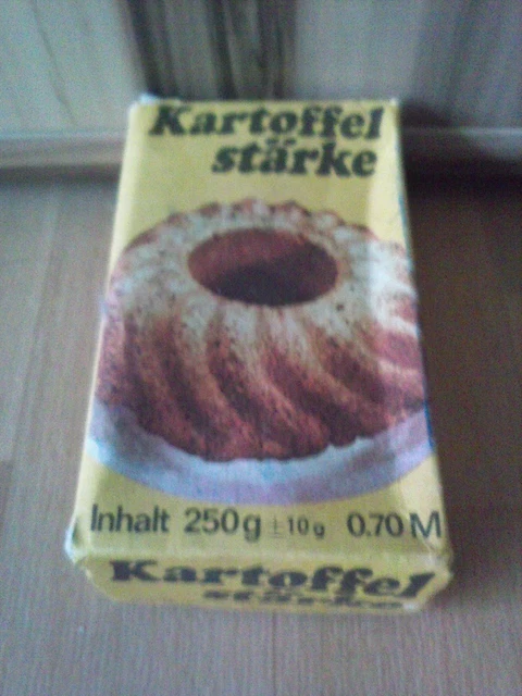 DDR LEBENSMITTEL NAHRUNGSMITTEL Konsum HO Tüte Mürbteigmehl OVP leer ...