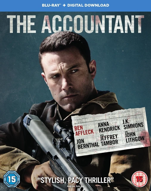 ACCOUNTANT, THE (BLU-RAY) Anna Kendrick Ben Affleck Cynthia Addai ...