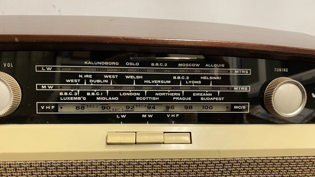 RETRO BUSH MAINS Radio R701/A -1930s Replica Vintage Clock Dial Tuning ...