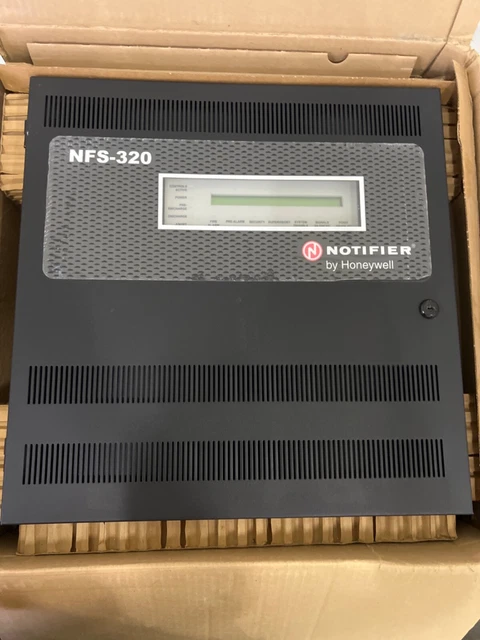 NOTIFIER NFS-320 / NFS-320E Fire Alarm Control Panel £1,940.04 ...