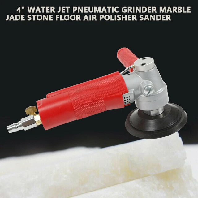 4& WATER JET Pneumatic Grinder Air Polisher Sander for Marble Jade ...