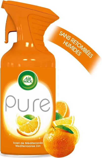 LOT DE 6 - AIR WICK - Soleil de Méditerranée - Désodorisant - 250 ml ...