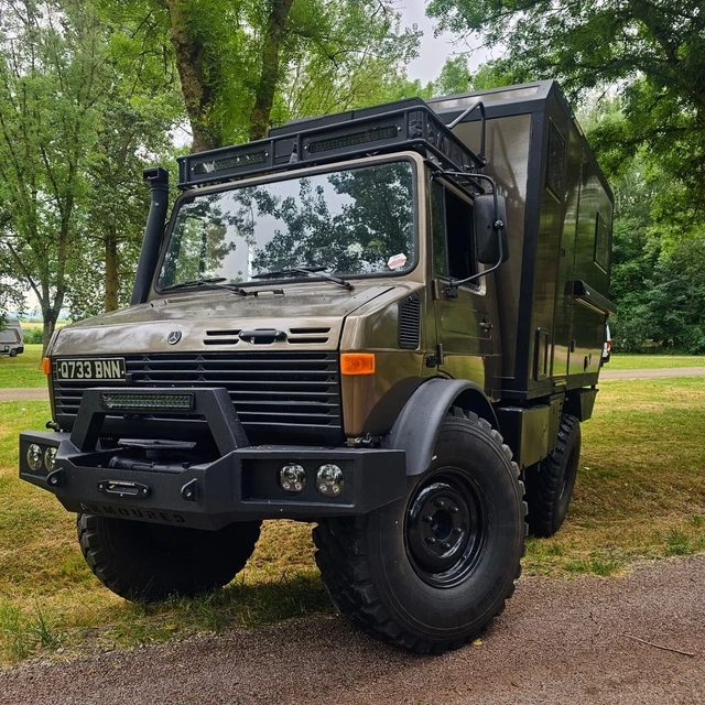 MERCEDES UNIMOG OVERLAND Truck £105,000.00 - PicClick UK