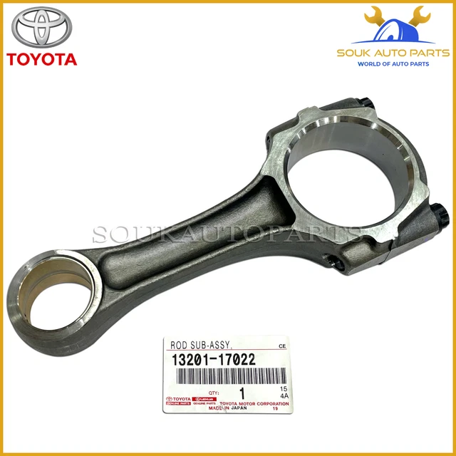 13201-17022 GENUINE TOYOTA ROD SUB ASSY, CONNECTING FOR COASTER 13201 ...