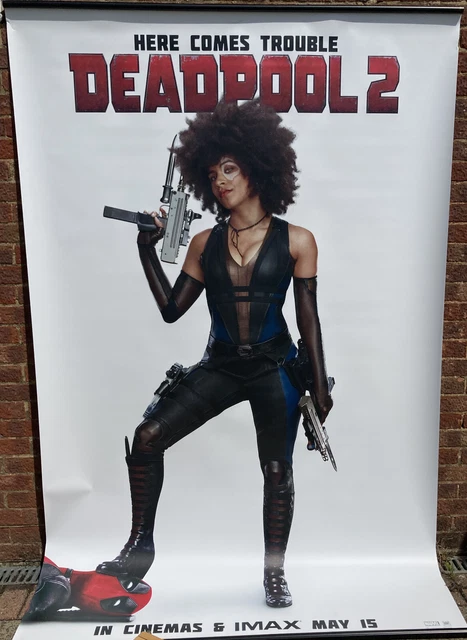 CINEMA BANNER: DEADPOOL 2 2018 (Domino) Ryan Reynolds Josh Brolin Zazie ...