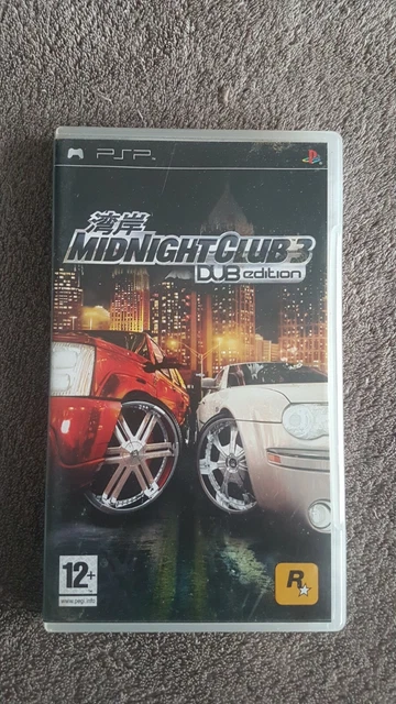 SONY PSP MIDNIGHT Club 3 DUB Edition Racing Game. £2.50 - PicClick UK