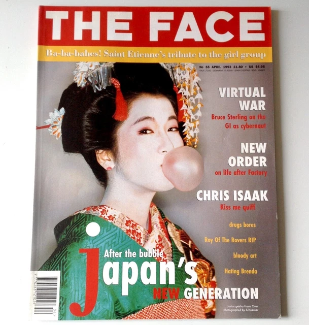 THE FACE MAGAZINE, April 1993, Japan, New Order, Chris Isaak, Saint ...