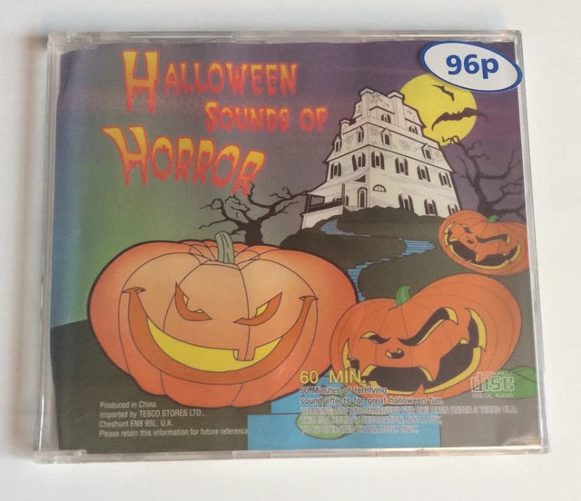 HALLOWEEN SOUNDS OF HORROR - HALLOWEEN CD .Tesco. £2.99 - PicClick UK
