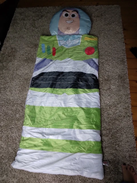 DISNEYS TOY STORY Buzz Lightyear Sleeping Bag £9.03 - PicClick UK
