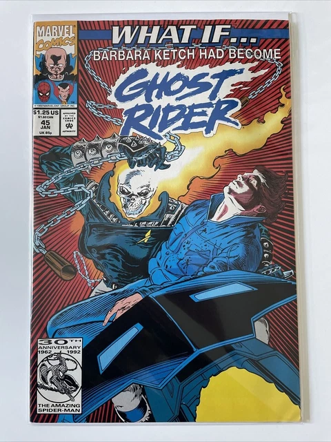 WHAT IF.. BARBARA Ketch had become Ghost Rider? #45 (1993) £5.99 ...