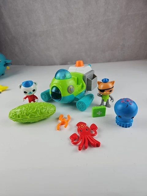 OCTONAUTS GUP P with Kwazii Figure Sea Creatures Toy Bundle Cbeebies £ ...