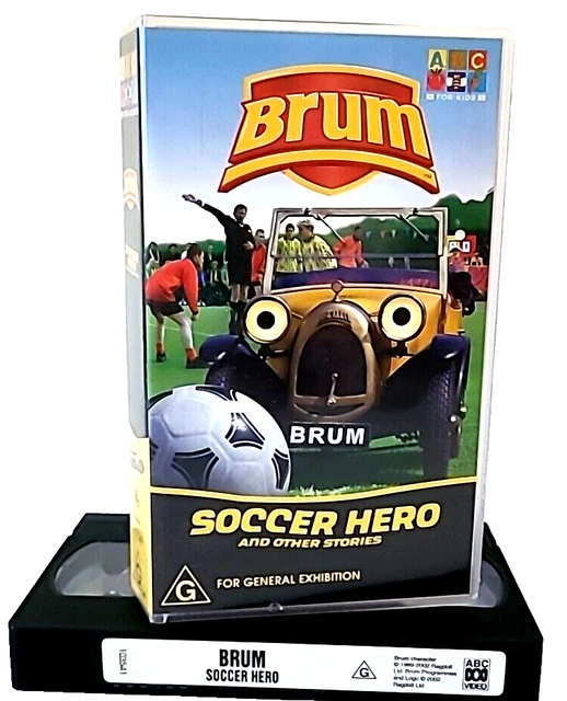 VHS TAPE BRUM Soccer Hero And Other Stories ABC Kids Video TV Show ...