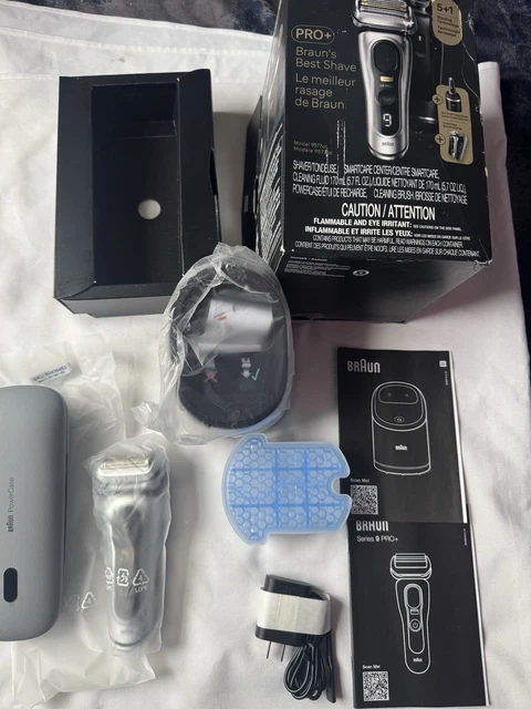 BRAUN SERIES 9 Pro+ Plus 9577cc Electric Shaver 5-in-1 Wet Dry Razor W ...