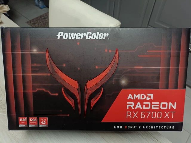 SCHEDA GRAFICA Amd Radeon Rx 6700 Xt 12Gb Gddr6 Powercolor Red Devil ...
