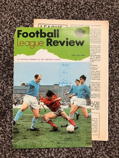 FOOTBALL LEAGUE REVIEW 1970/71 £1.69 - PicClick UK