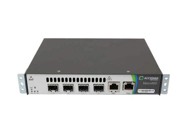 ACCEDIAN METRONID GT-S-AC 4Ports SFP 1000Mbits Managed Rack Ears 726 ...