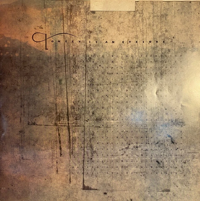 ‘LONELY IS AN Eyesore’ 12”x12” booklet/magazine. V23, 4AD, Cocteau ...